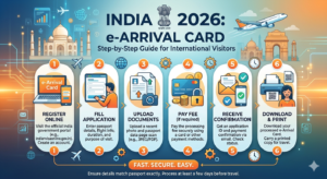 India e-Arrival Card 2026: Step-by-Step Guide to Avoid Airport Delays